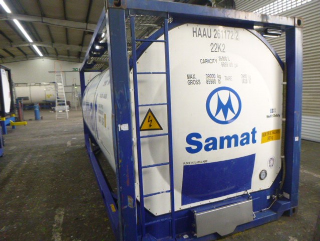 Better tracking for our tank containers - Samat