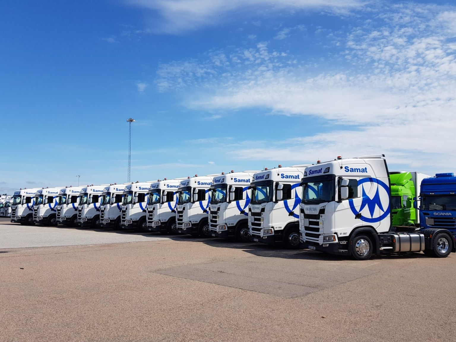 Bien plus qu’un transporteur, un expert : SAMAT